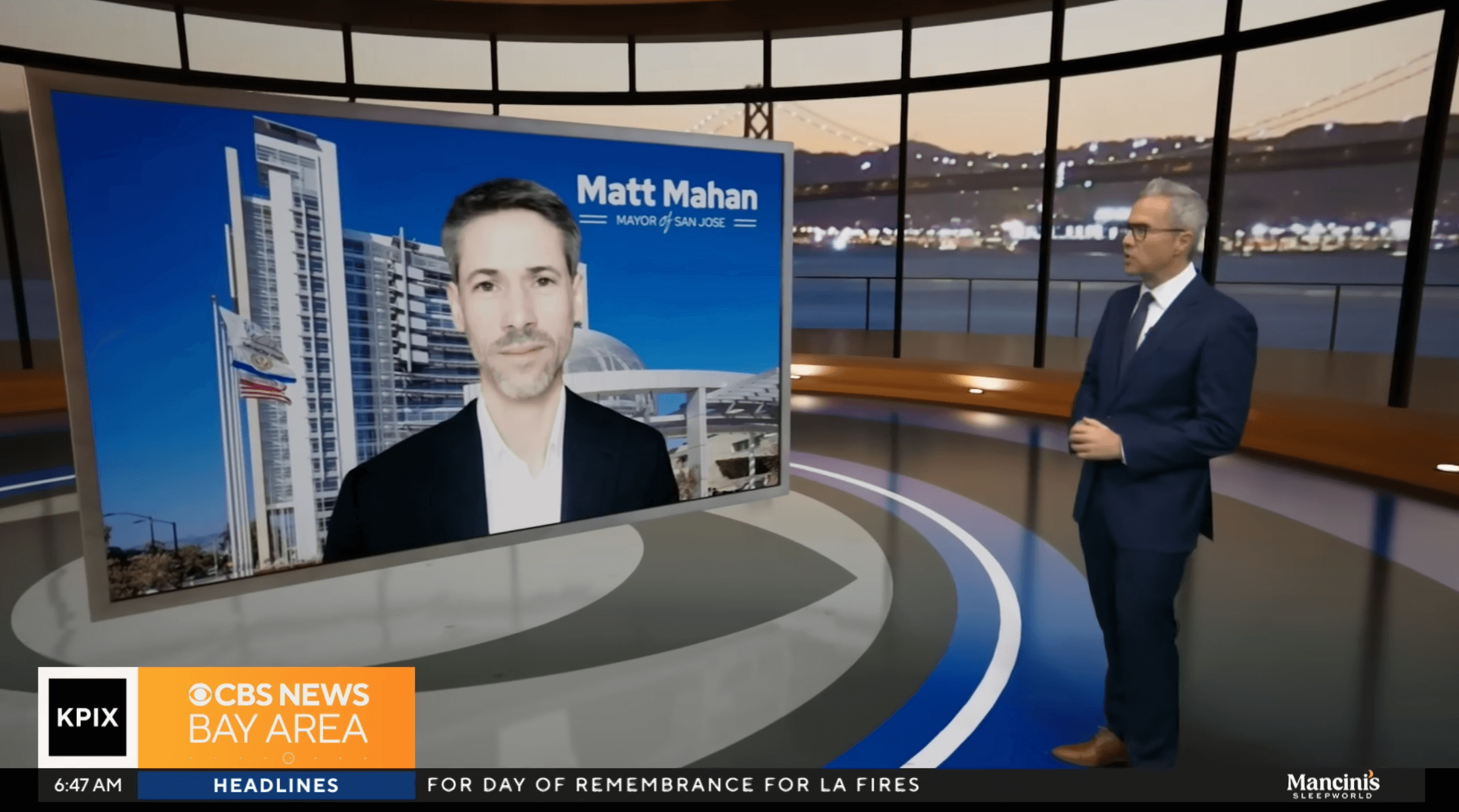 CBS News: Mayor Matt Mahan of San Jose, Silicon Valley's largest city ...